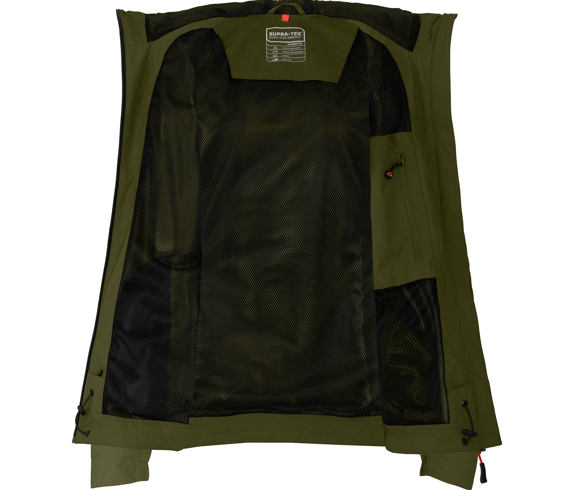 Bergson HELLI | Damen Regenjacke, Netzfutter, 12000 mm Wassersäule ...