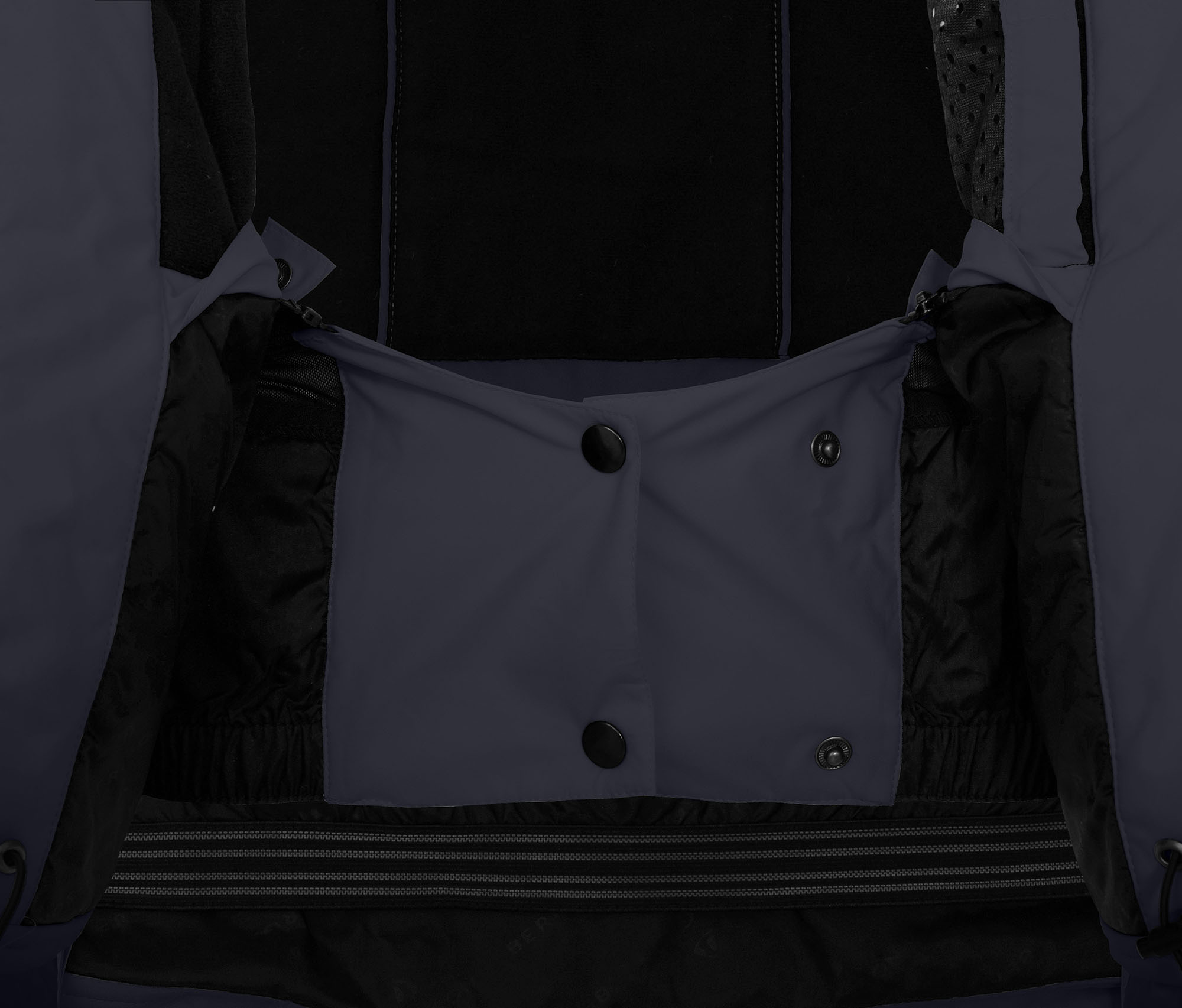 BERGSON NUOLJA Jacke: Bielastisch & Unterarmventilation